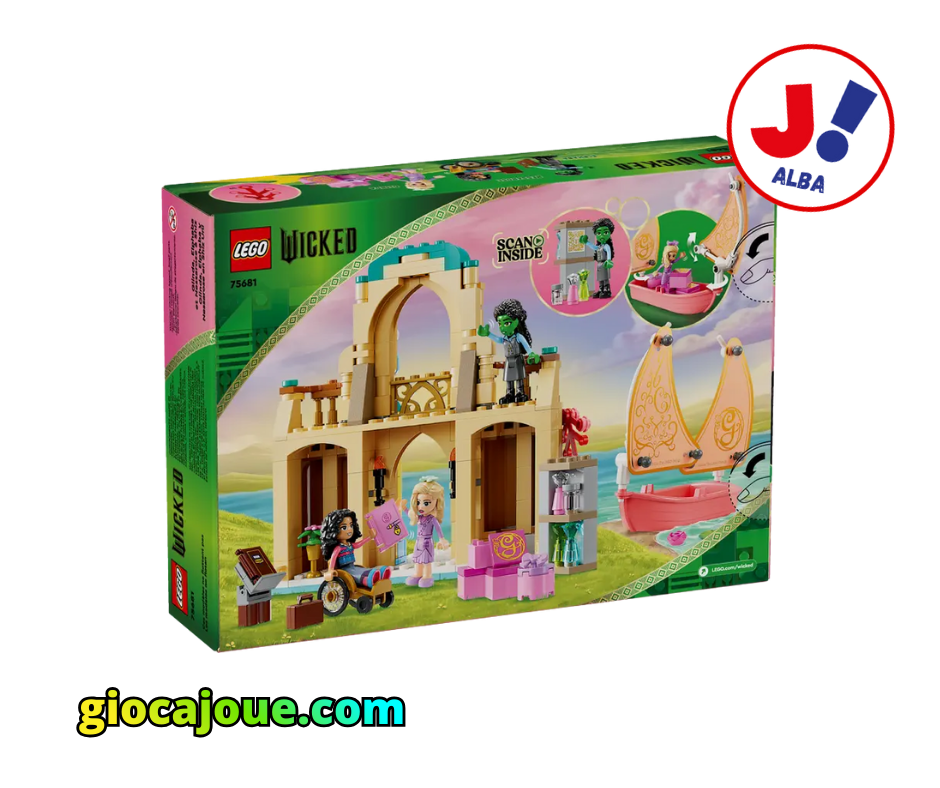 LEGO 75681 - Wicked: Glinda, Elphaba e Nessarose all’Università di Shi