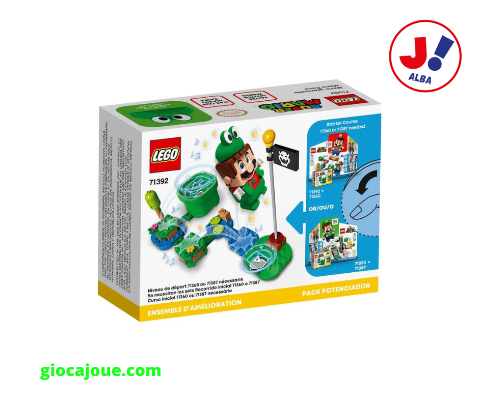 LEGO 71392 - Super Mario: Mario Rana (Power-Up Pack)