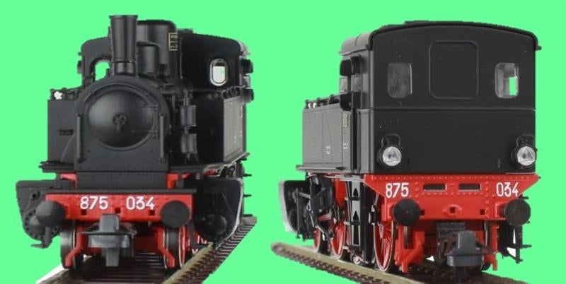 Roco 62235A - FS Locotender Vapore 875.034. Epoca II.